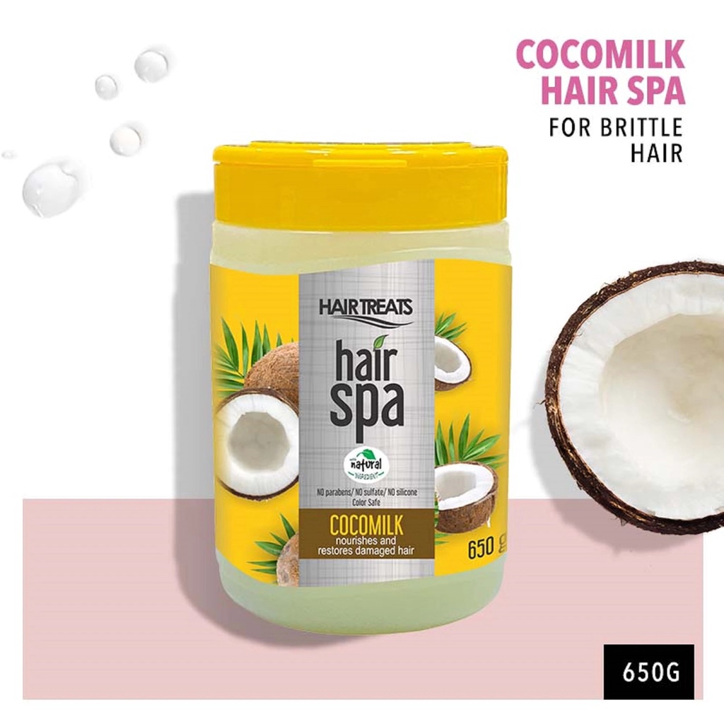 Hair Treats Hair Spa Coco Milk 650g Shopee Philippines