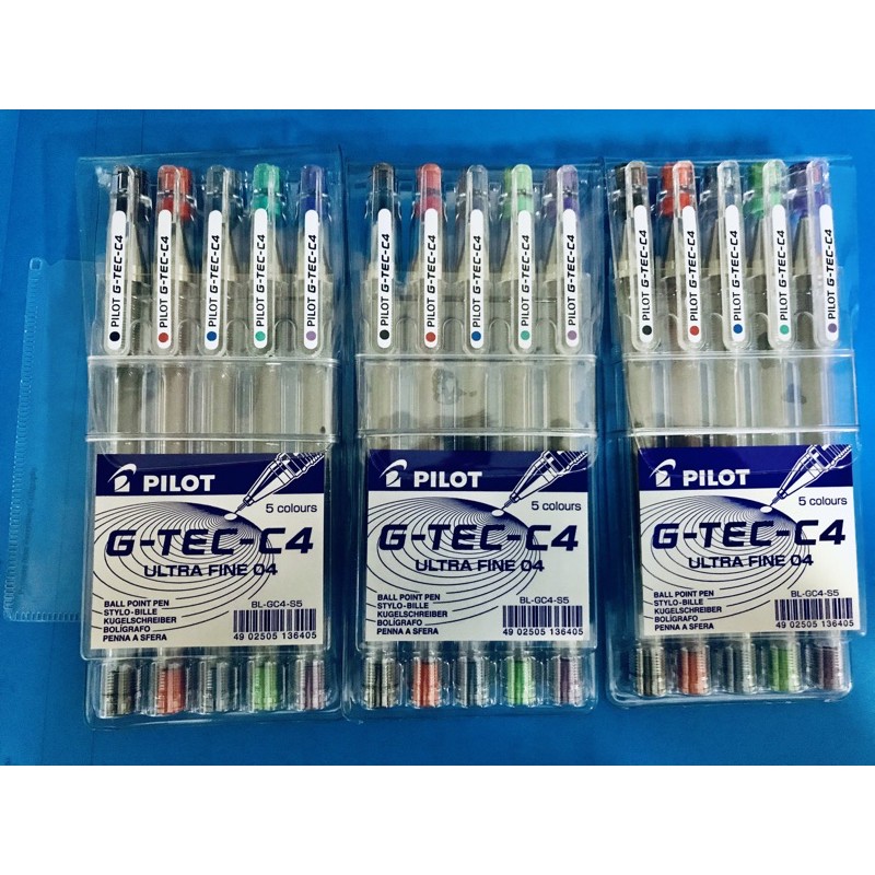 PILOT GTEC SET OF 5 Made in Japan | Shopee Philippines