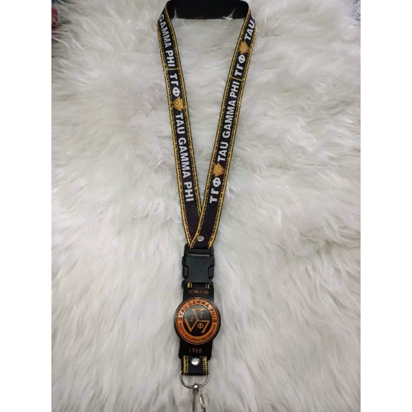 Triskelion Tau Gamma Phi ID Lace Lanyard New Design | Shopee Philippines