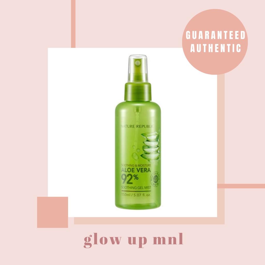Nature Republic Aloe Vera Mist | Shopee Philippines
