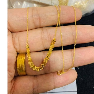 NECKLACE DAMASCUS ORC PALAY DESIGN 18K SAUDI GOLD | Shopee Philippines