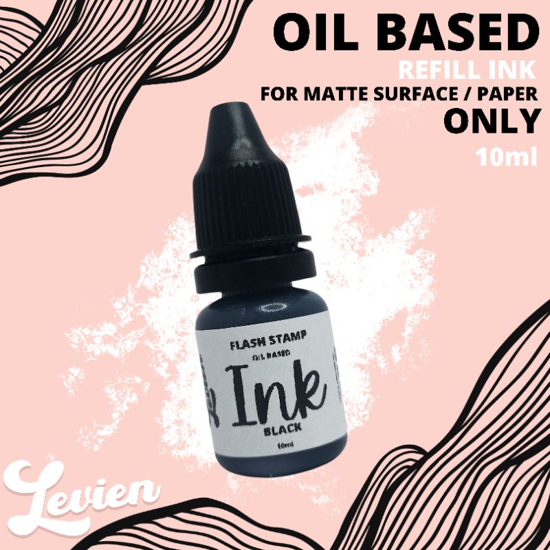 10ml Oil Based Photosensitive Flash Stamp Ink/ Self inking Stamp ...