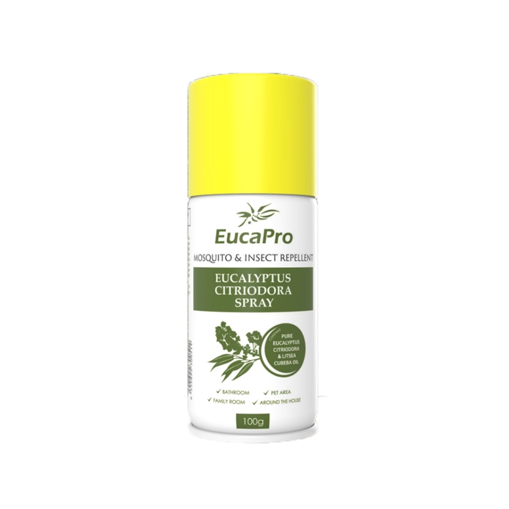 EucaPro Antibacterial Disinfectant Insect Repellant Citriodora Spray ...