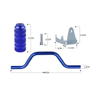 Slider 42CM foot rest step nut front for yamaha mio Pedal motorcycle ...