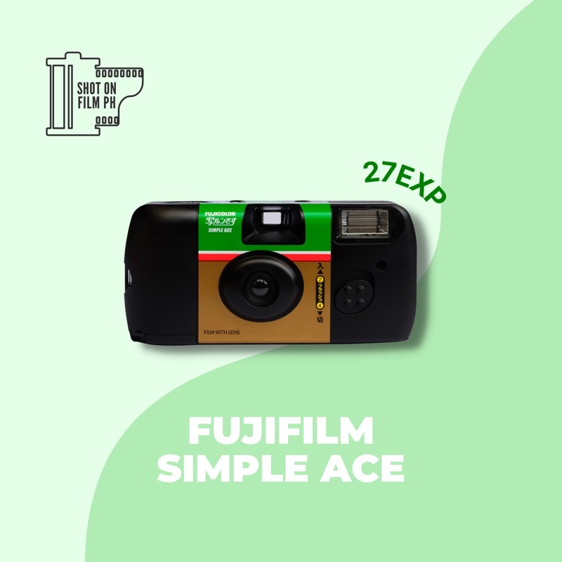 Fujifilm Simple Ace Disposable Camera (27exp) | Shopee Philippines