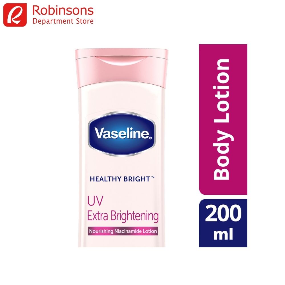 Vaseline Healthy Bright UV Extra Brightening Lotion 200ml | Shopee Philippines