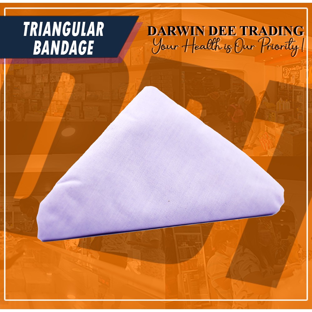 TRIANGULAR BANDAGE WHITE | Shopee Philippines