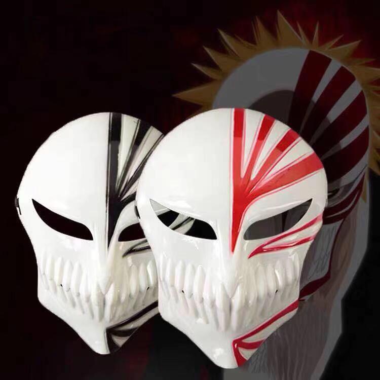 Anime Bleach Ichigo Kurosaki Cosplay Full Hollow Halloween Party PVC ...