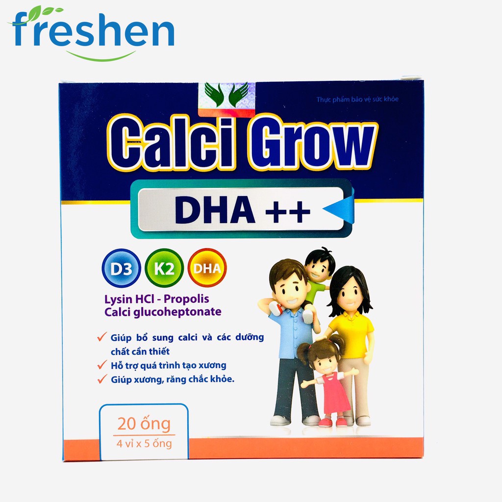 (GENUINE) Calci Grow DHA ++ - Supplement D3 K2 DHA, Increase Absorbence For Baby | Shopee ...