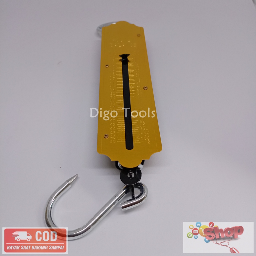 Scales Pull Scales Load Scales Hanging Pocket Balance 50kg | Shopee ...