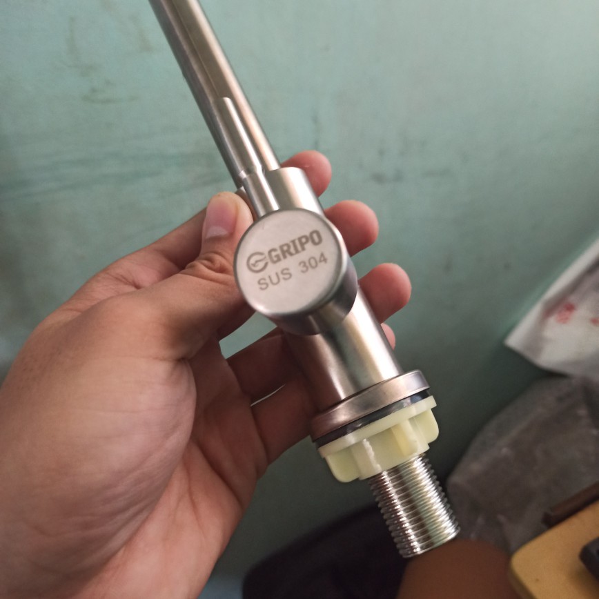 GRIPO sus304 stainless kitchen faucet single cold (GR801) | Shopee ...