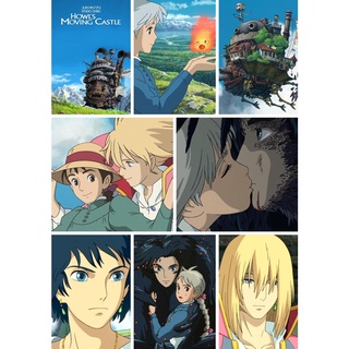 Howl’s Moving Castle Anime Movie Poster A4 Size | Shopee Philippines