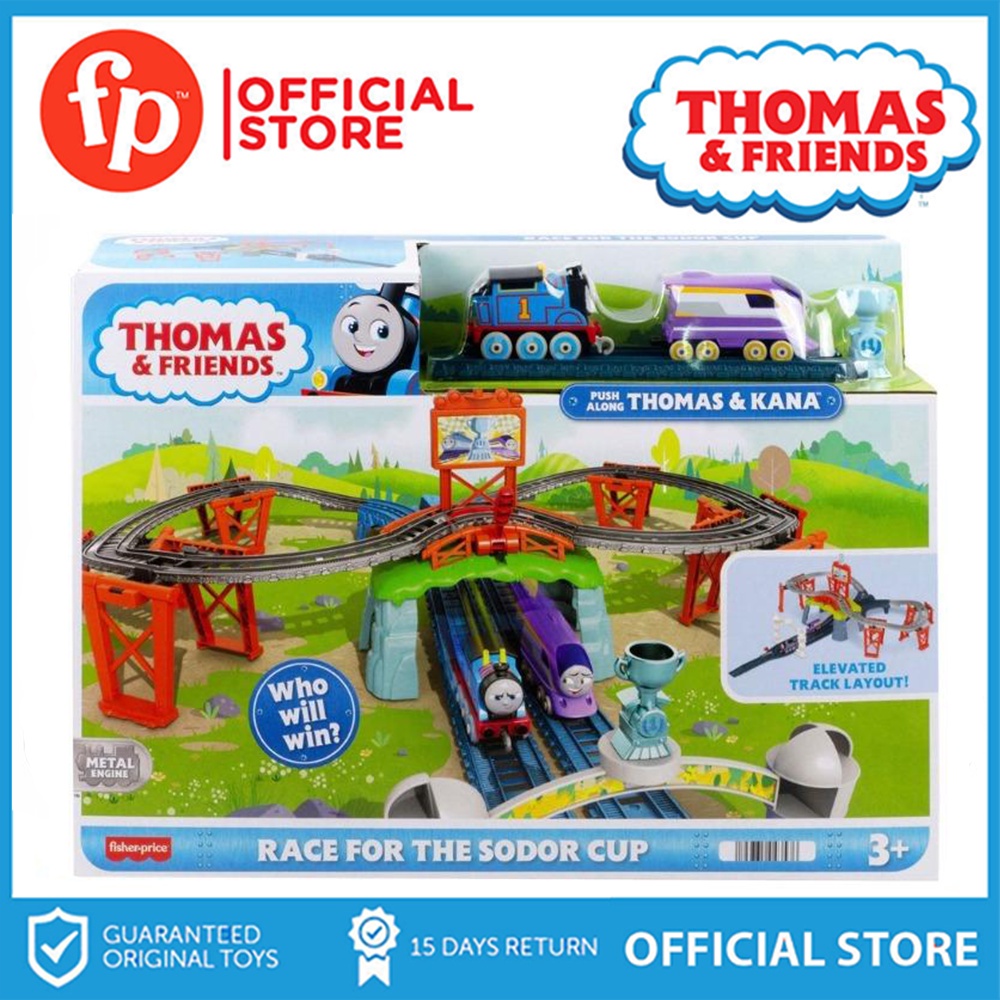 Fisher-Price Thomas & Friends Race For The Sodor Cup Playset with ...