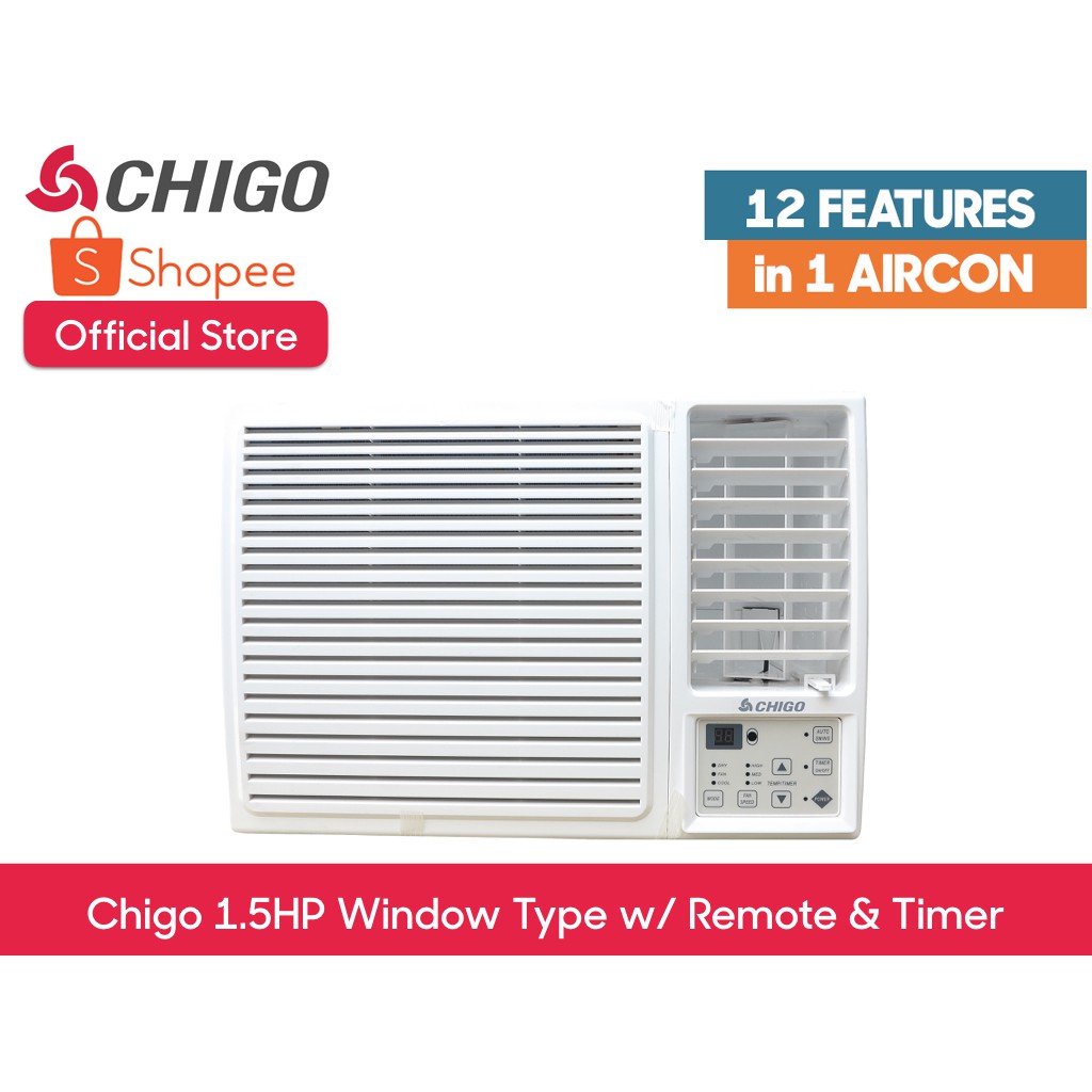 Chigo 1.5 HP Remote Controlled Window Type Air Conditioner (Non ...