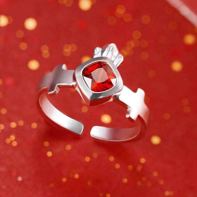 Tohsaka Rin EMIYA Ring s925 Silver Fate Anime Peripheral Ring | Shopee ...