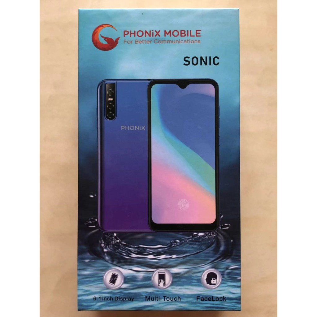 PHONiX Mobile SONIC 16GB+2GB(Free Tempered Glass +Jelly case)Free 8GB ...