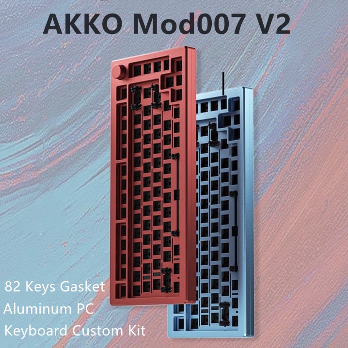 AKKO MOD007 V2 Metal Customization Kit 82 Keys Gasket Aluminum ...