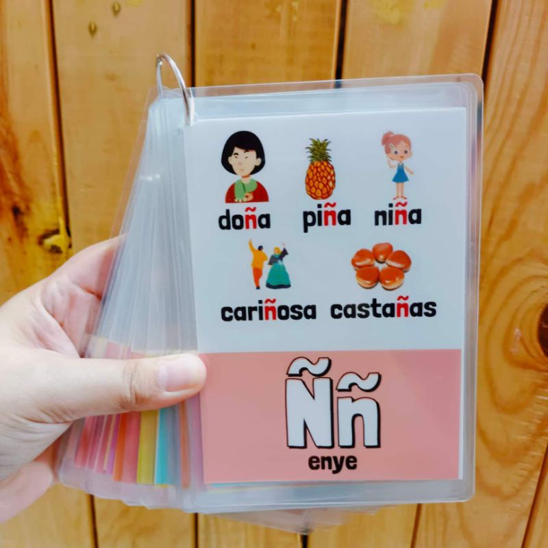 Kidszoe filipino tagalog educational flashcards alphabet reading ...