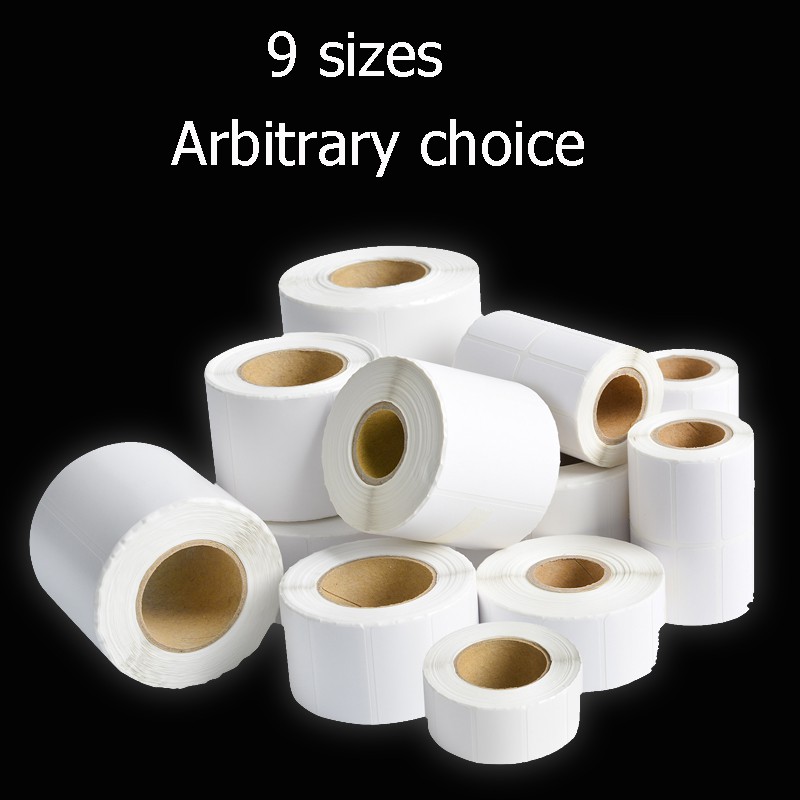 Three anti-thermal label paper barcode printer stickers Any choice of 9 ...