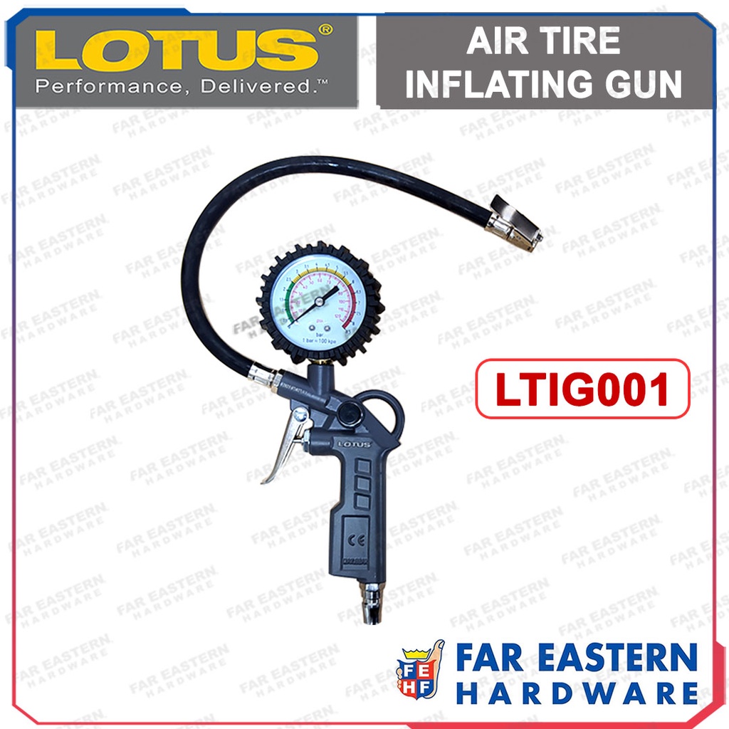 LOTUS Tire Inflating Gun LTIG001 Inflator LTHT | Shopee Philippines