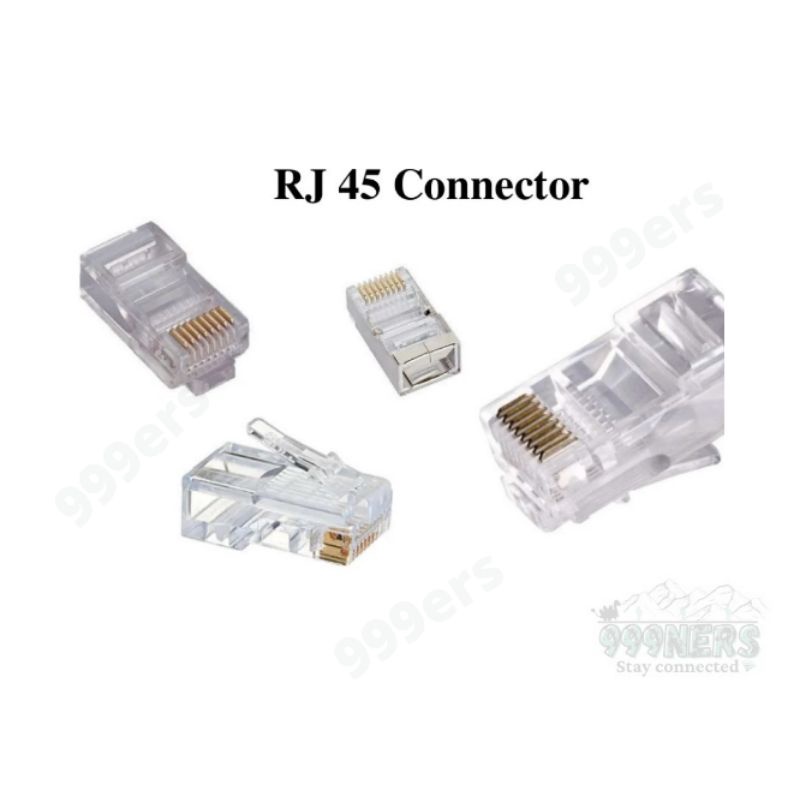 RJ45 CONNECTOR (2 PCS.) | Shopee Philippines