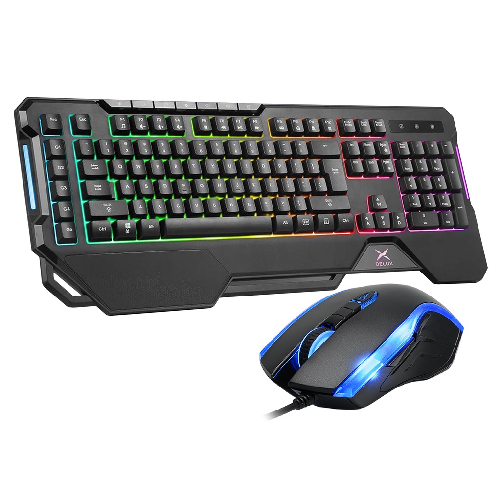 Delux K9600+M556 Wired Gaming Keyboard and Mouse Combo | Shopee Philippines