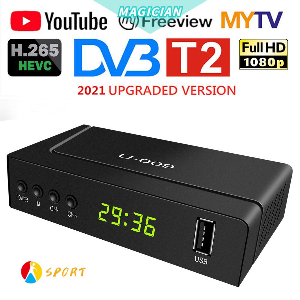 MAGIC Digital DVB-T2 Tuner Freeview H.265 Satellite TV Receiver 1080P ...