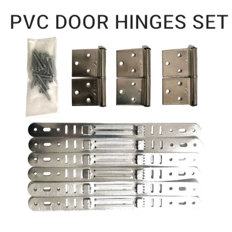 PVC DOOR HINGES SET. | Shopee Philippines