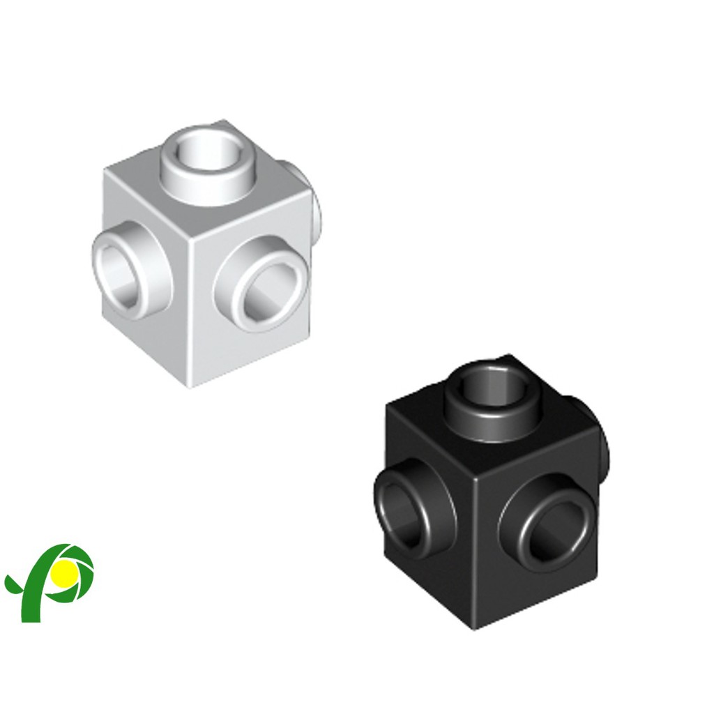 LEGO Parts 4733 Brick, Modified 1x1 with Studs 4 Sides 2pcs Lot ...