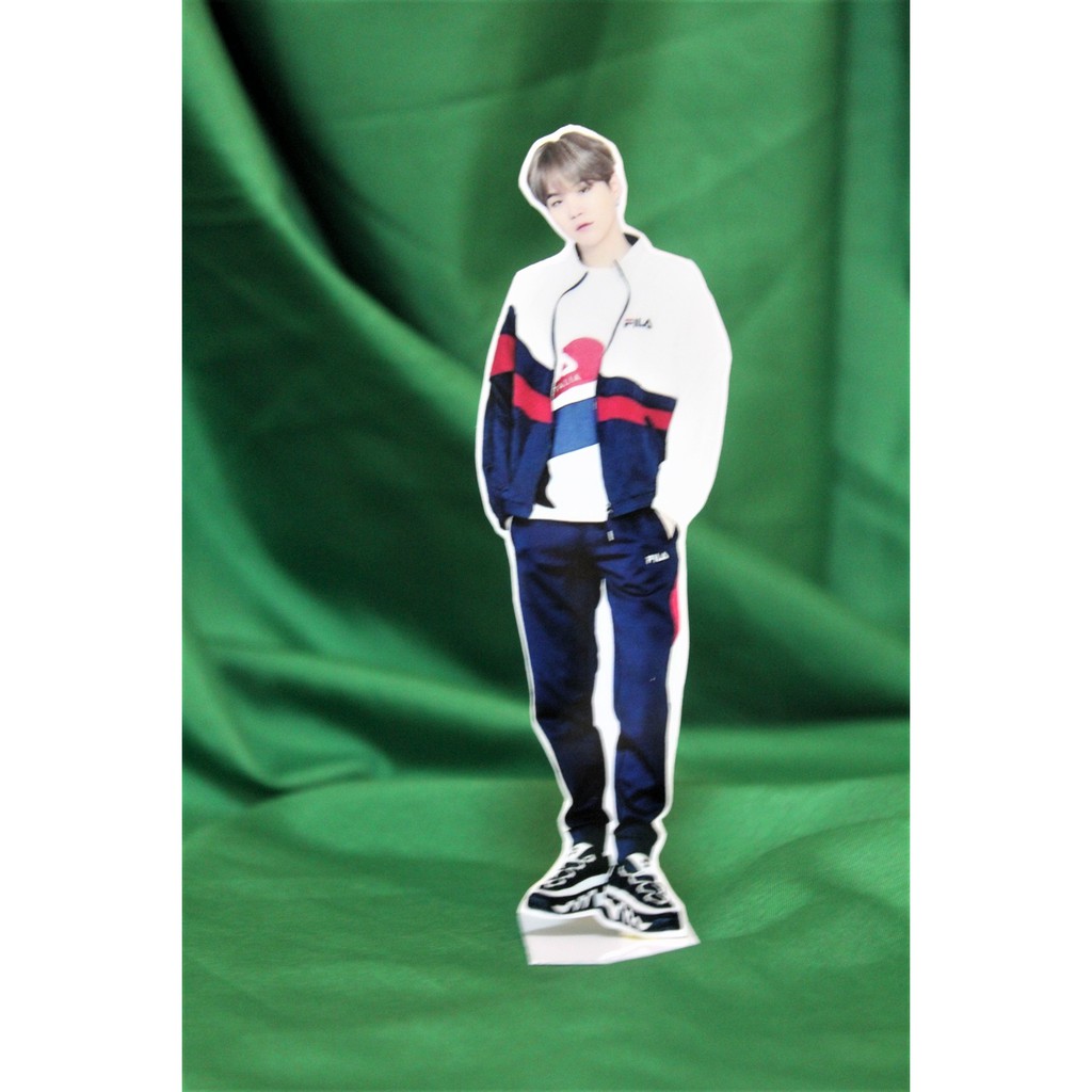 5 inches Bts Standee [Suga] F!la ver 1 | Shopee Philippines