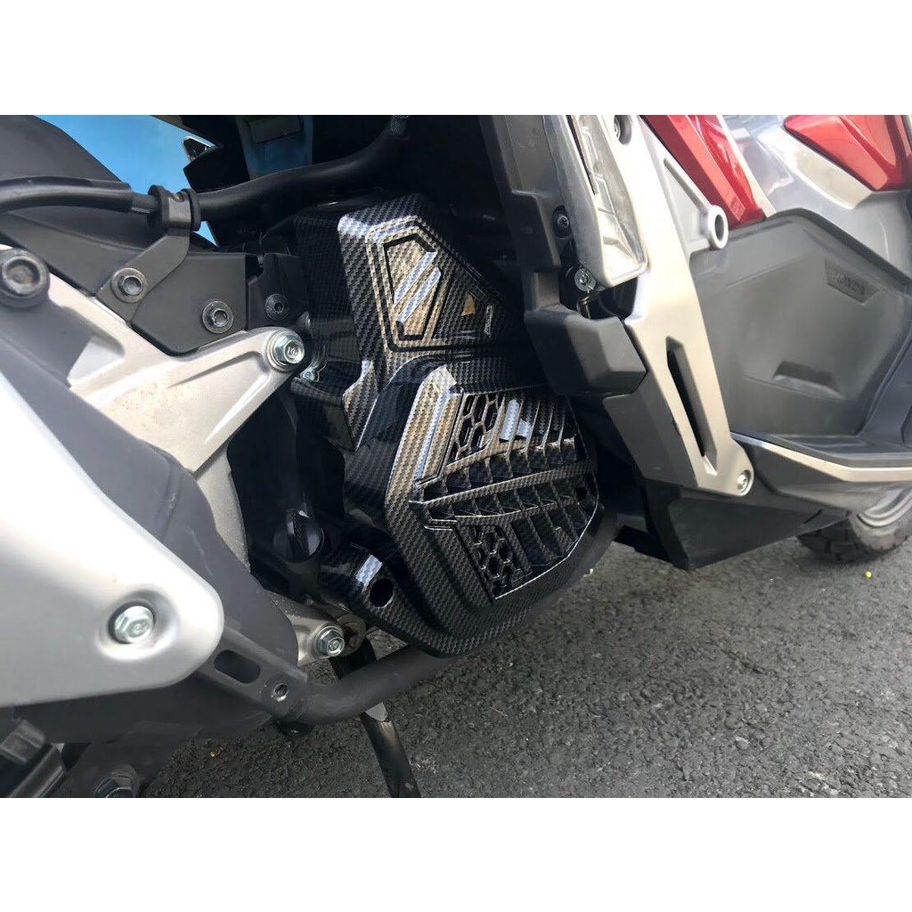 Honda ADV 150 radiator cover carbon garnish / ADV carbon garnish ...