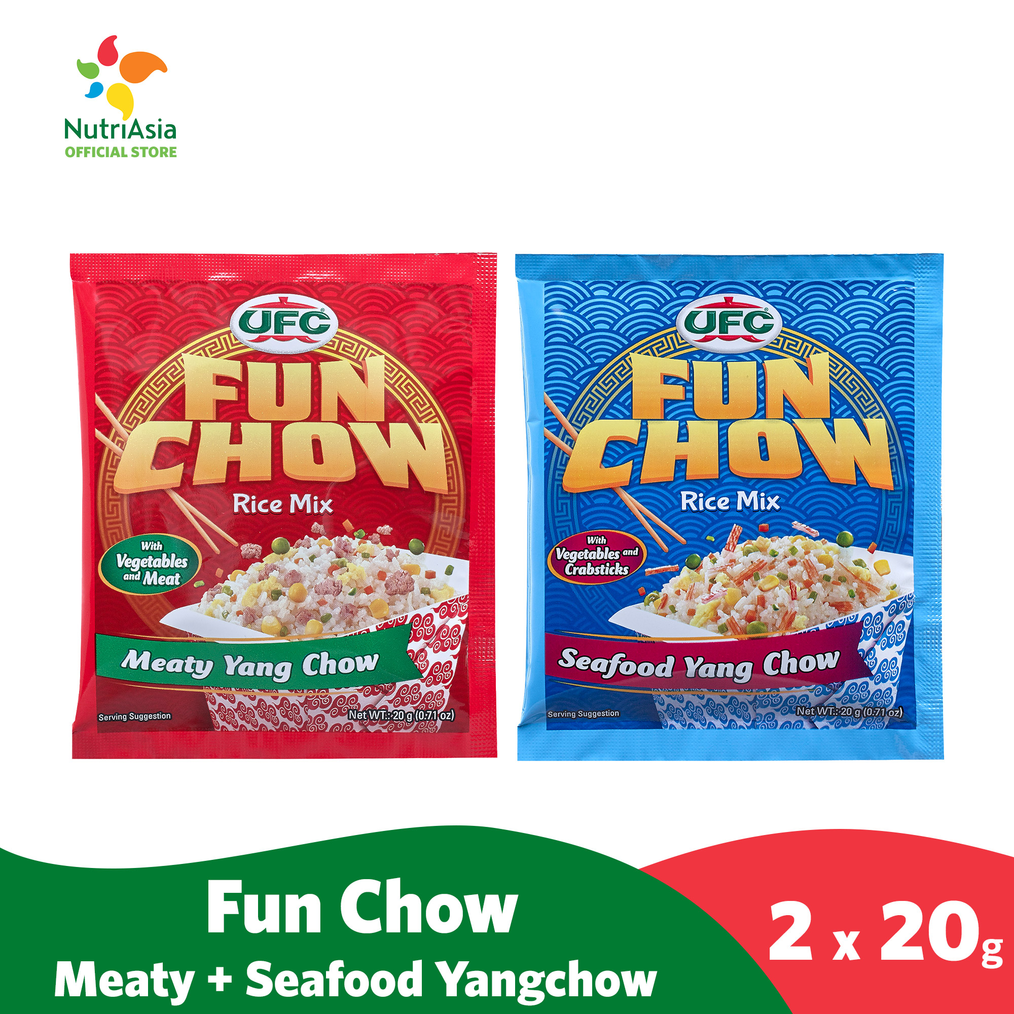 UFC Fun Chow Rice Mix Meaty and Seafood Yang Chow | Shopee Philippines