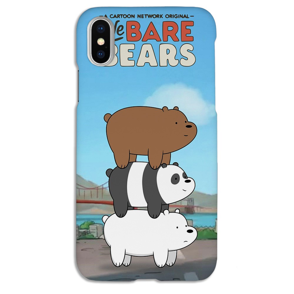 we bare bear blue Hard Phone case for Vivo V7 plus V9 Y53 V11 V11i Y69 ...