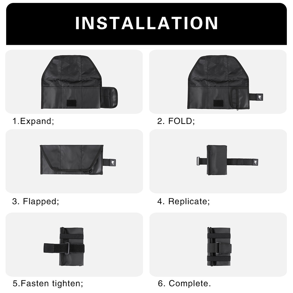  Ready Stock Rhinowalk Mini Bike Saddle Bag Storage Bike Bag Rear