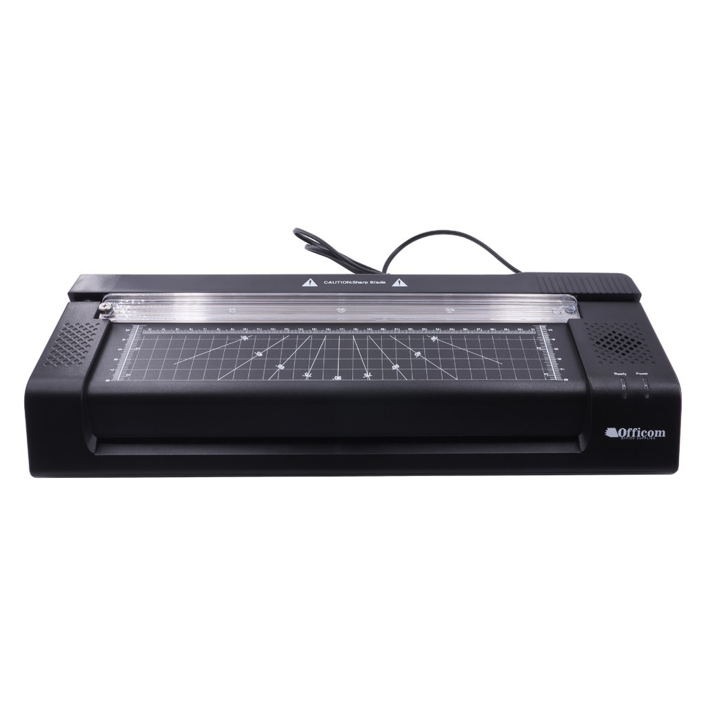 4in1 Laminating Machine (A3/A4) Hot and Cold Laminator w/ Paper Trimmer ...