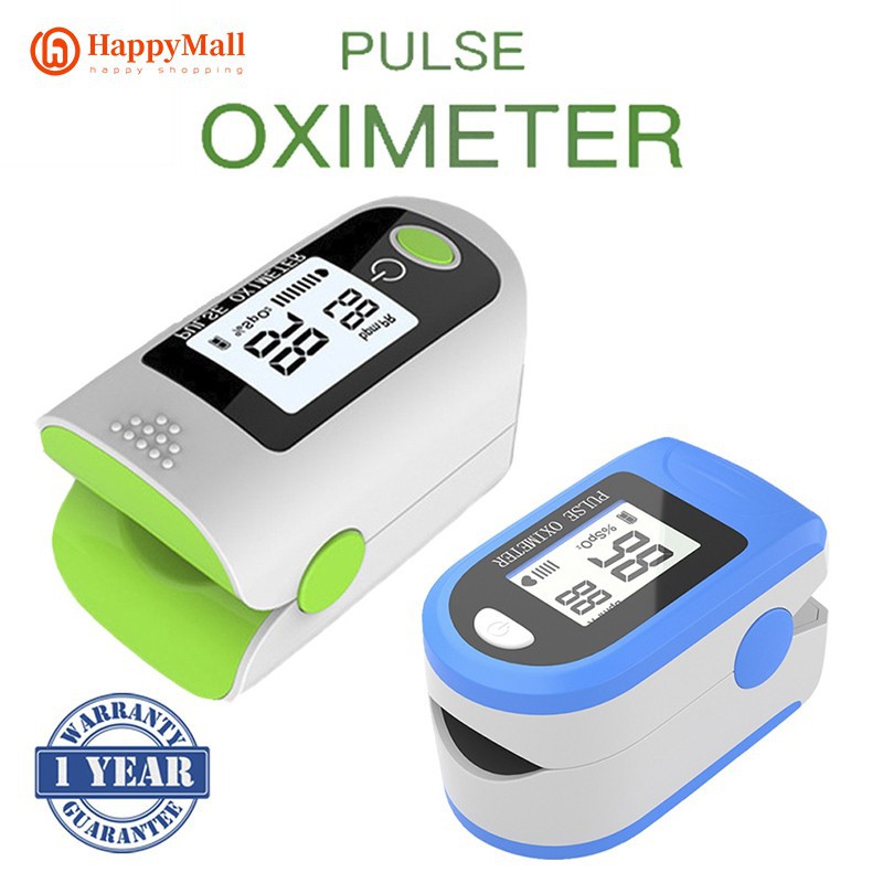 ۞¤HappyMall Pulse Oximeter Monitor Finger Oxymeter Meter Clip Sensor ...