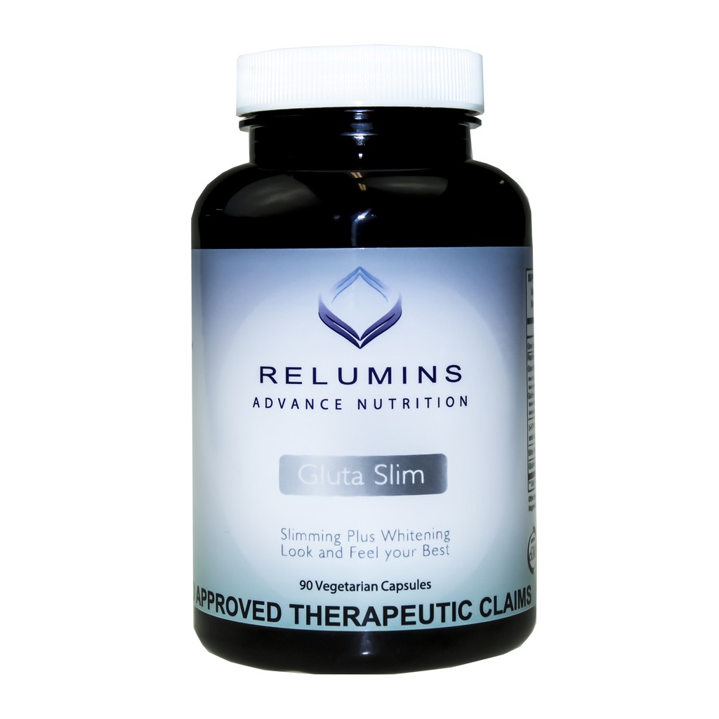 Relumins Advanced Gluta Slim Slimming plus Whitening Fat Burner 90 ...
