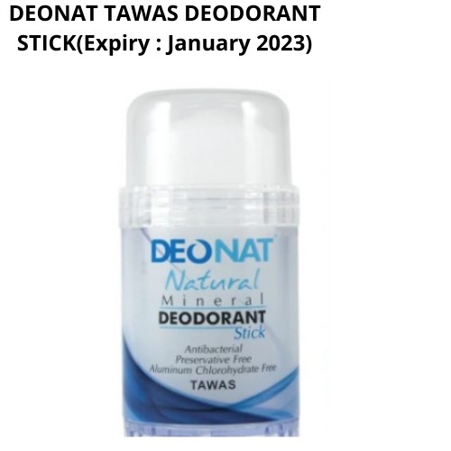 DEONAT TAWAS DEODORANT STICK(Expiry : January 2023) | Shopee Philippines