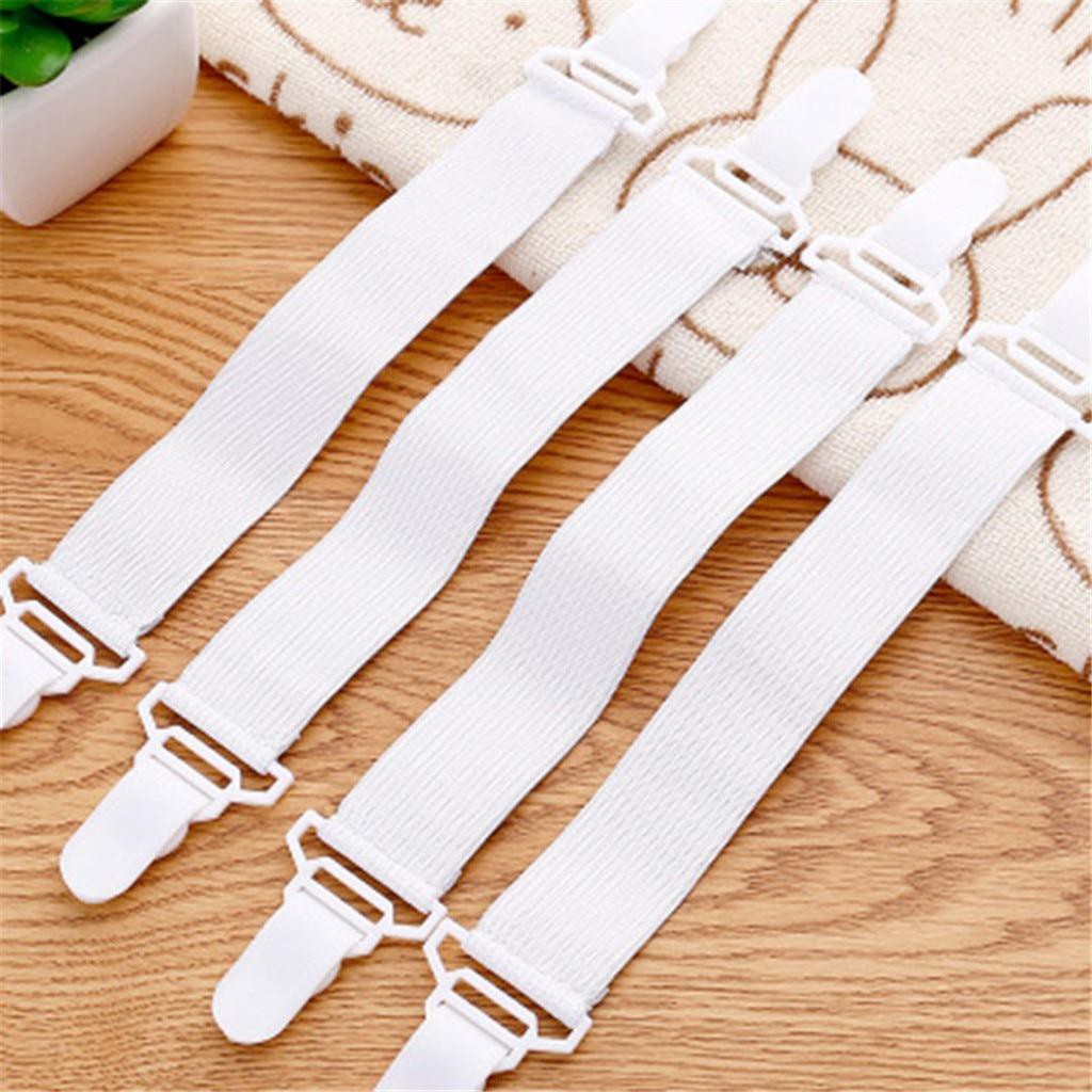 4PCS Mattress Sheet Clip Grippers Straps Heavy Duty Fastener Holder ...