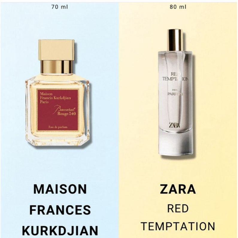 Authentic Perfume Zara Red Temptation EDP | Shopee Philippines