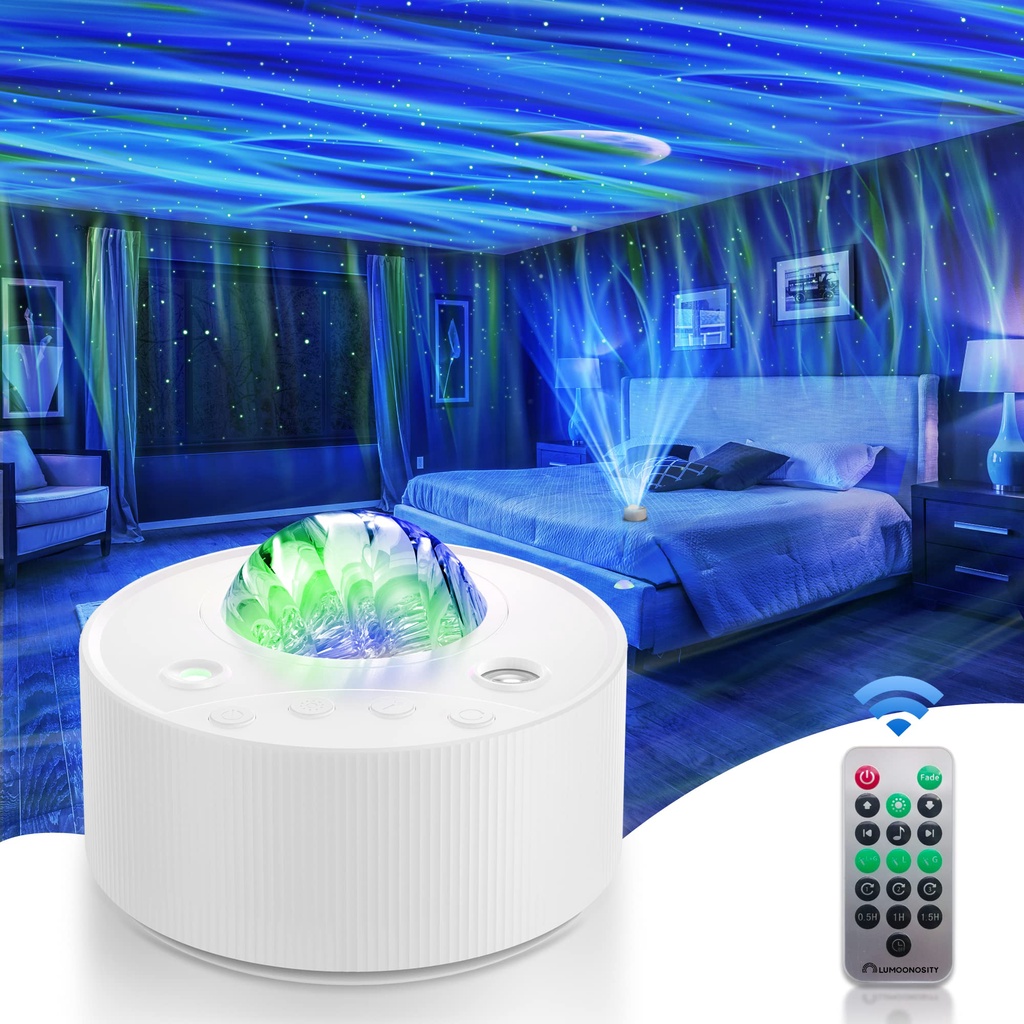 【Upgraded】LED Starry Sky Projector Galaxy Amazing Aurora Moon and Stars ...
