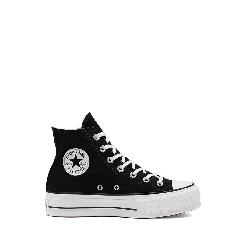 CONVERSE WOMEN'S CHUCK TAYLOR ALL STAR PLATFORM CANVAS SNEAKERS - BLACK ...