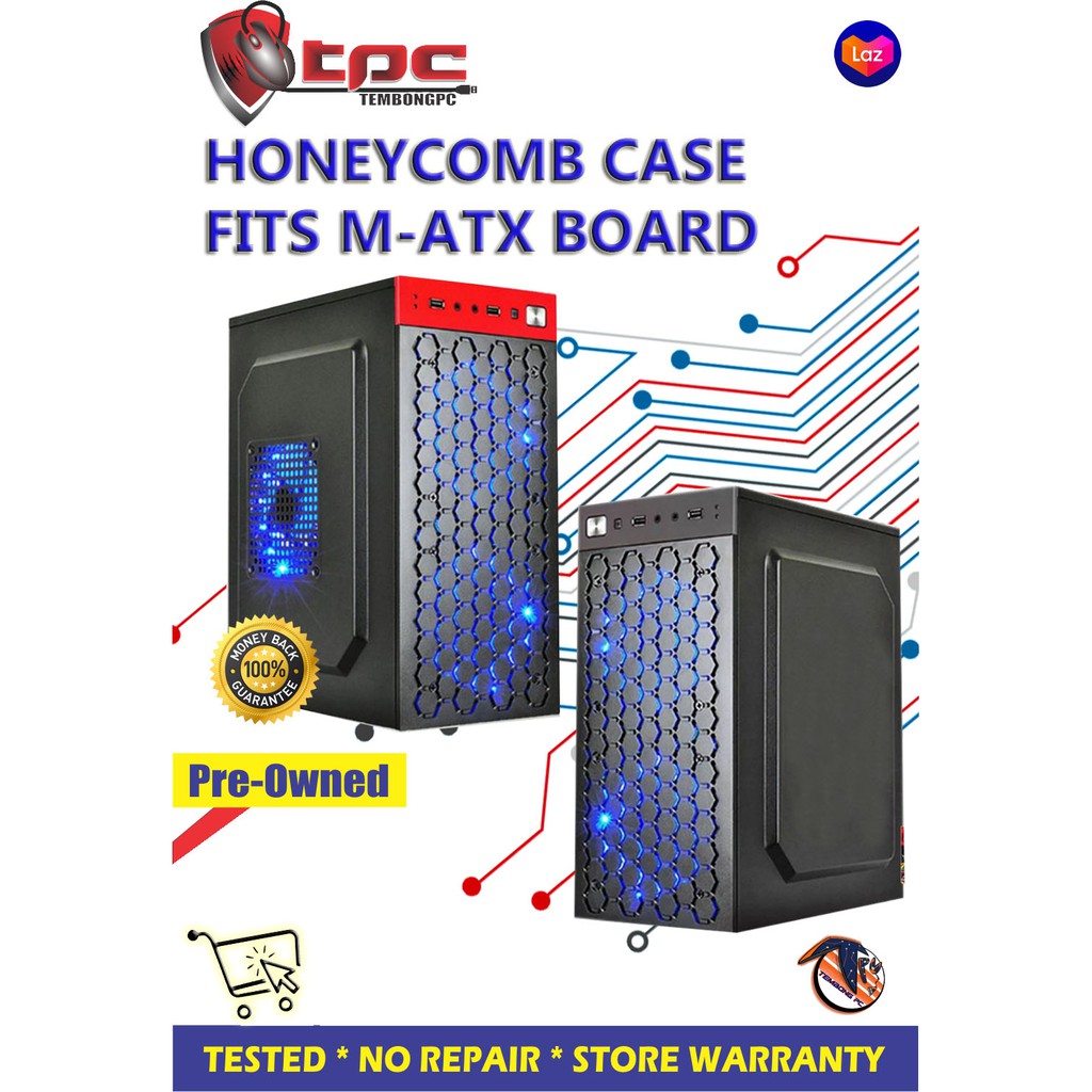 YGT Honeycomb Case MATX | Shopee Philippines