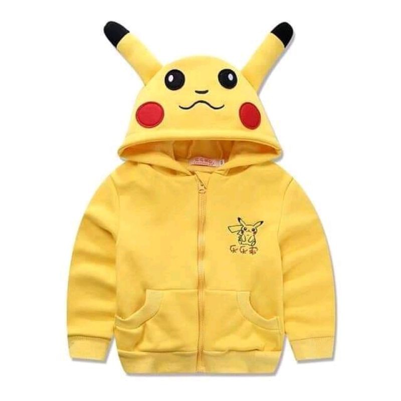 PIKACHU JACKET FOR KIDS (4-6Y/O) | Shopee Philippines
