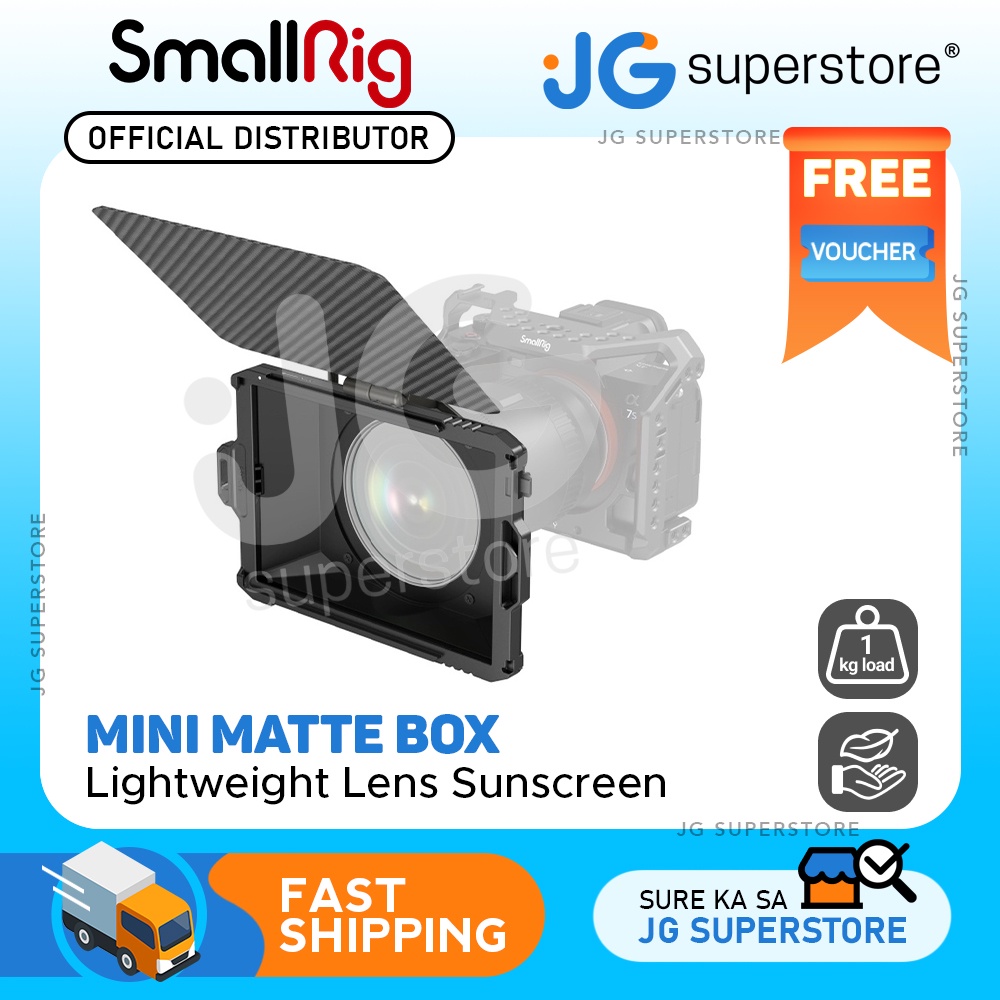 SmallRig Mini Matte Box Lite Carbon Fiber for DSLR & Mirrorless Cameras ...