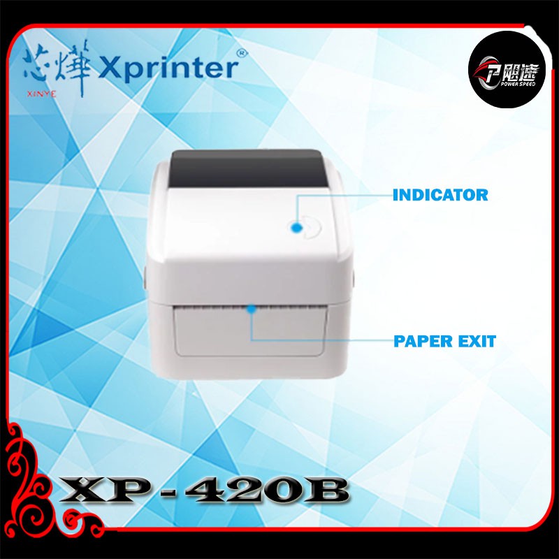 Xprinter XP-420B (USB) Thermal Sticker Barcode Printer Express ...