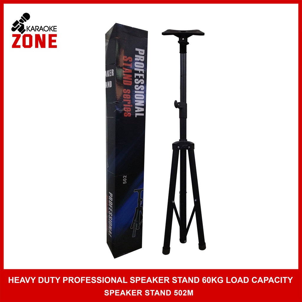 Speaker Stand 502M / Heavy Duty / Professional Speaker Stand / load capacity 60kgs / Speaker ...