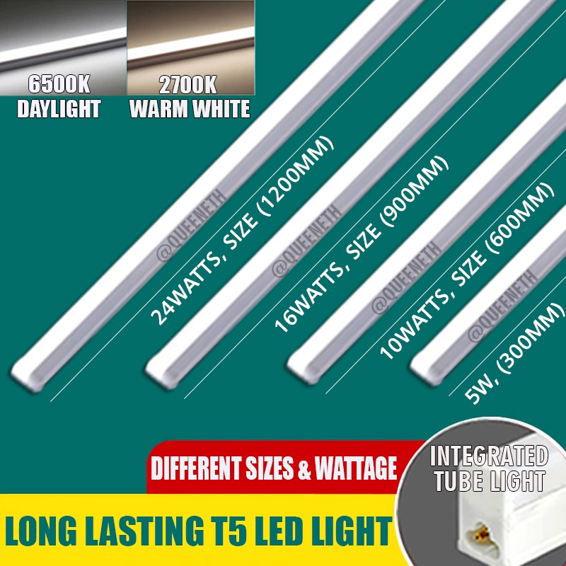 [5 Years Warranty] Long Lasting Life T5 Led Tube Light | Shopee Philippines