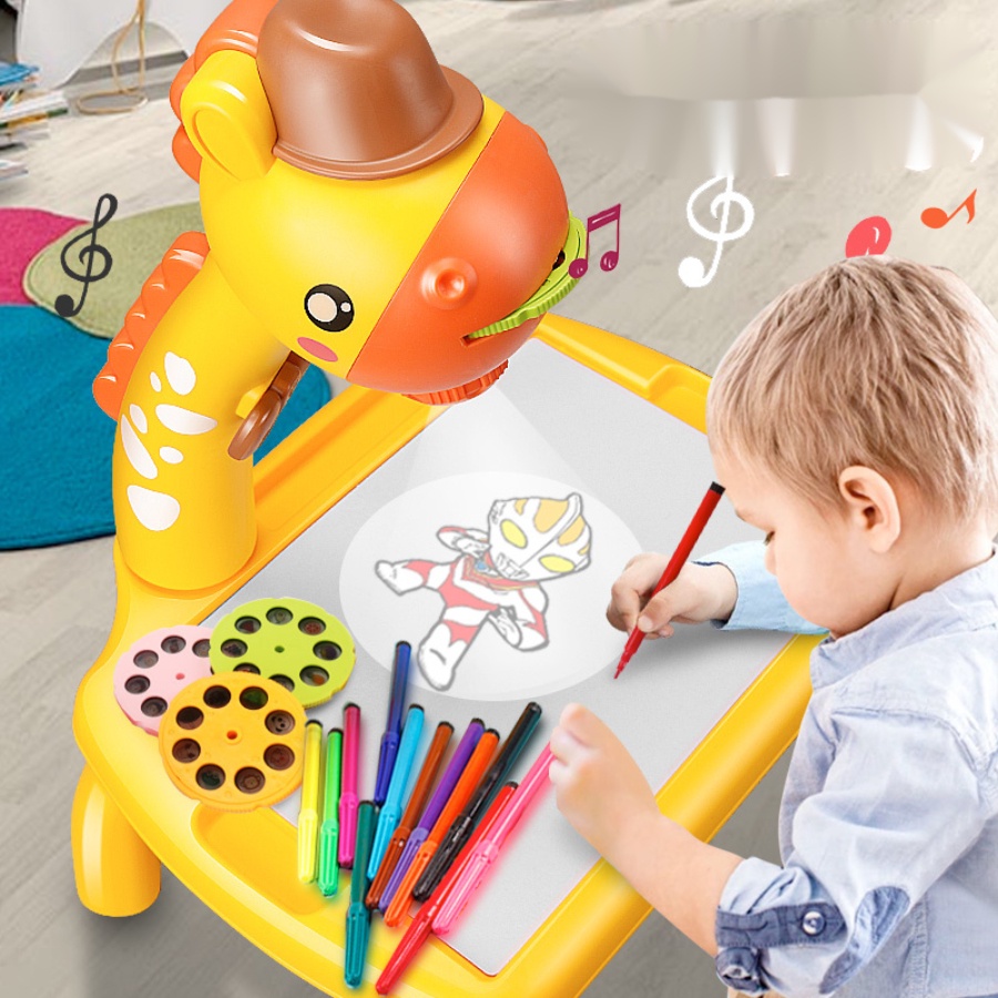 Drawing Projector Table for Kids, Trace and Draw Projector Toy with ...
