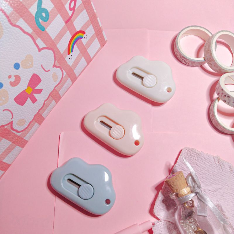 Cloud Mini Cutter | Kawaii Cutter for Parcel Opening | Craft Utility ...